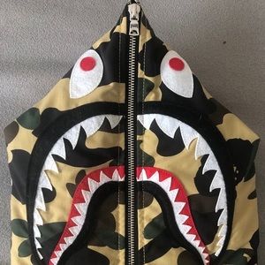 Bape | Jackets & Coats | Bape Down Puff Full Zip Jacket | Poshmark
